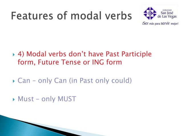 Modal verbs of obligation, permission, prohibition | PPTX