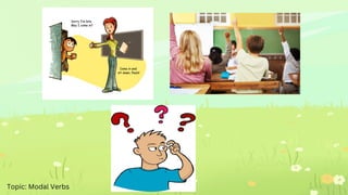 Modal Verbs PowerPoint for English for Grade 5 | PPTX