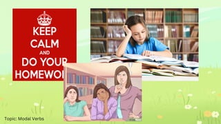 Modal Verbs PowerPoint for English for Grade 5 | PPTX