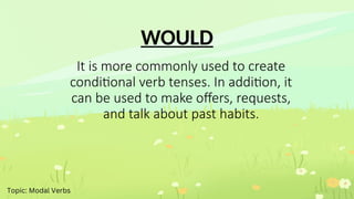 Modal Verbs PowerPoint for English for Grade 5 | PPTX