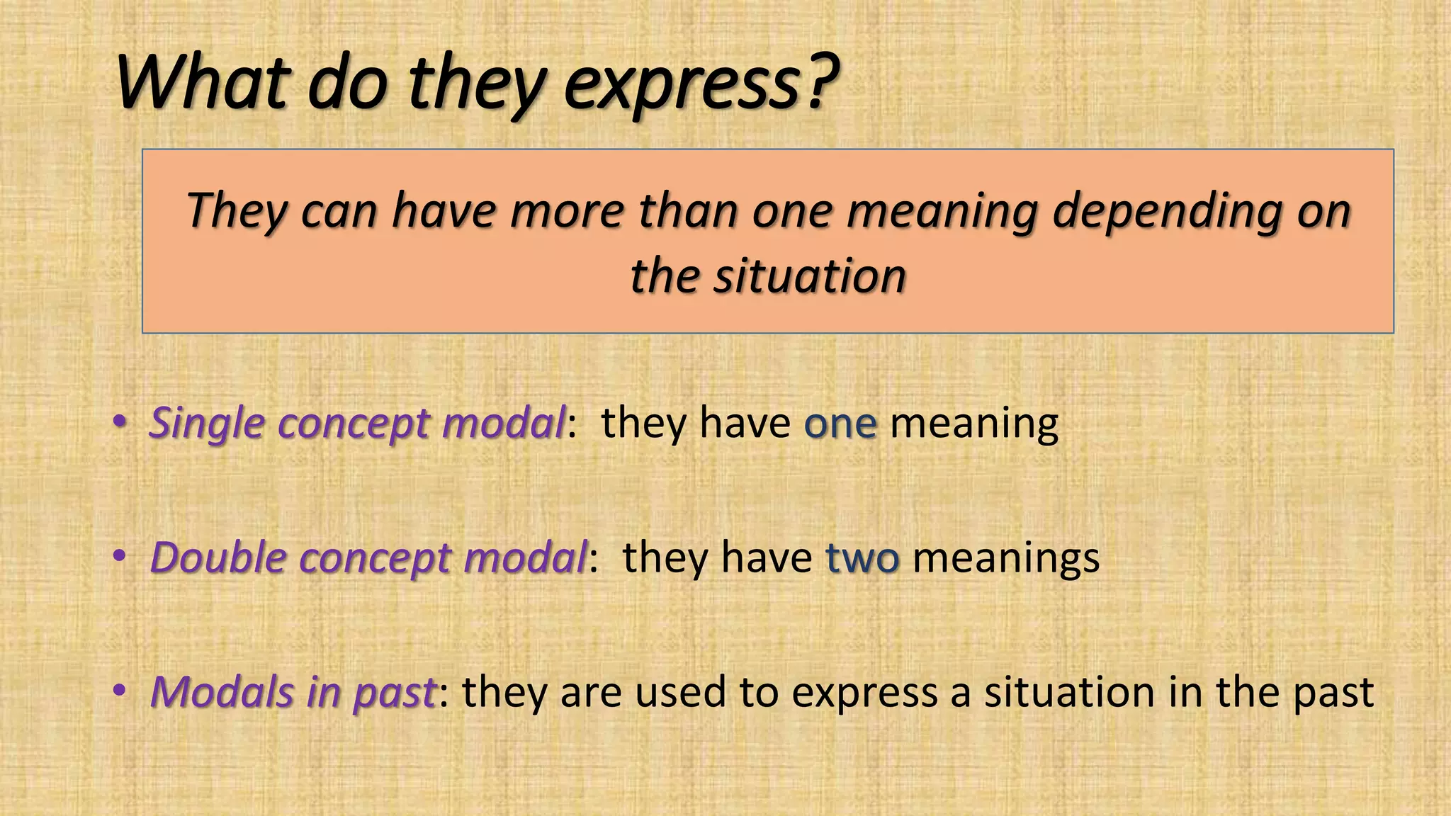 Modal verbs ppt | PPTX
