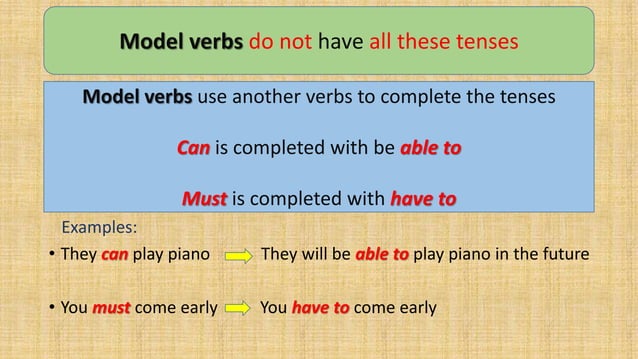 Modal verbs ppt | PPTX