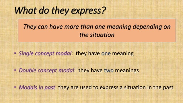 Modal verbs ppt | PPTX