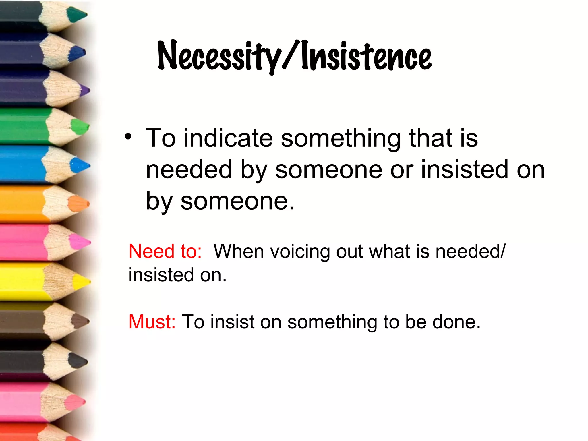 Modal verbs Role-Play Activity | PPT