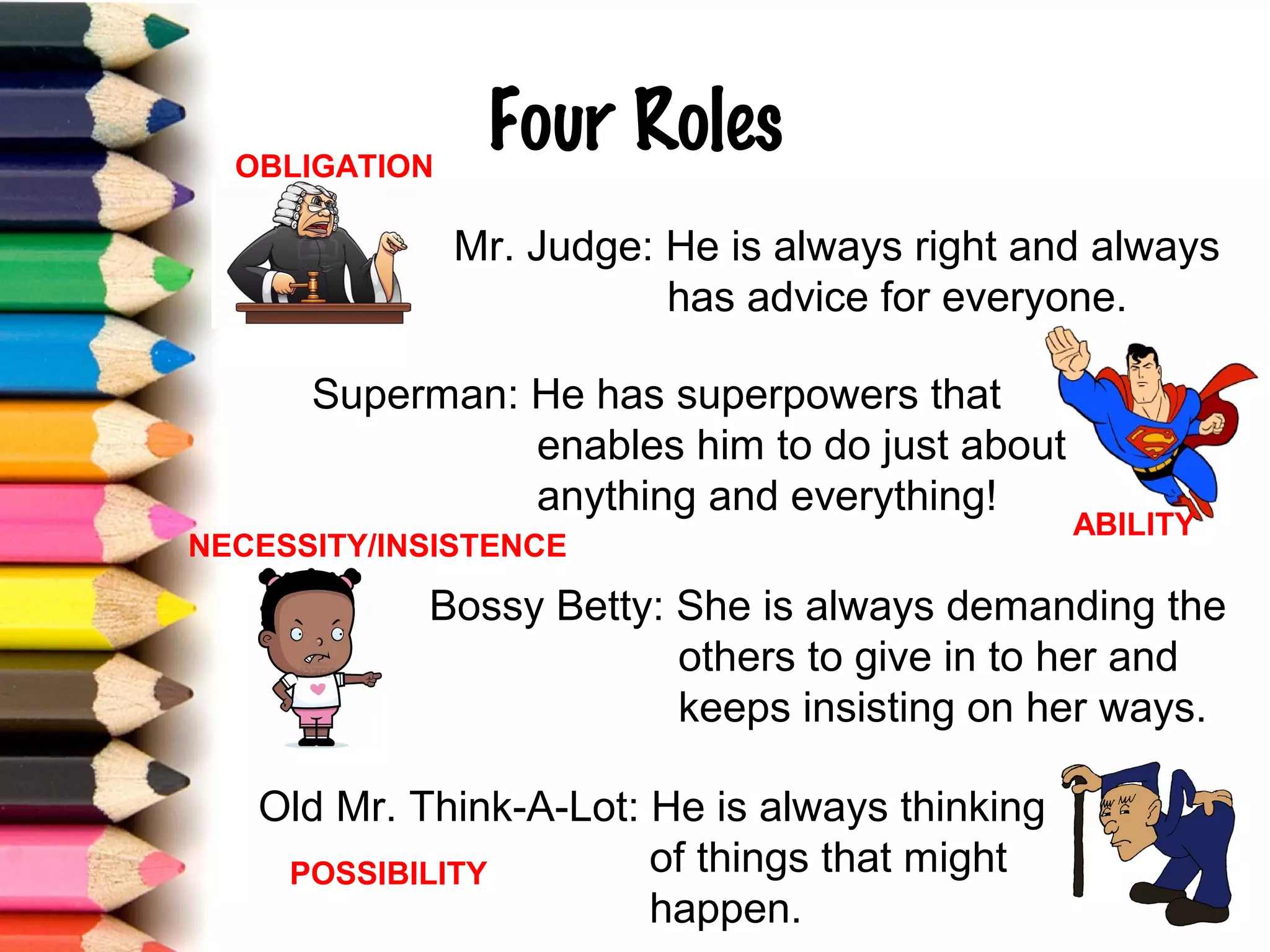 Modal verbs Role-Play Activity | PPT