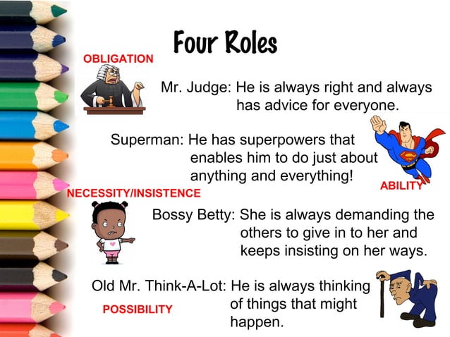 Modal verbs Role-Play Activity
