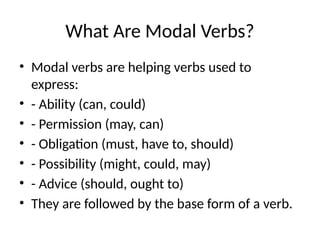 Modal_Verbs_Presentation for university level | PPTX
