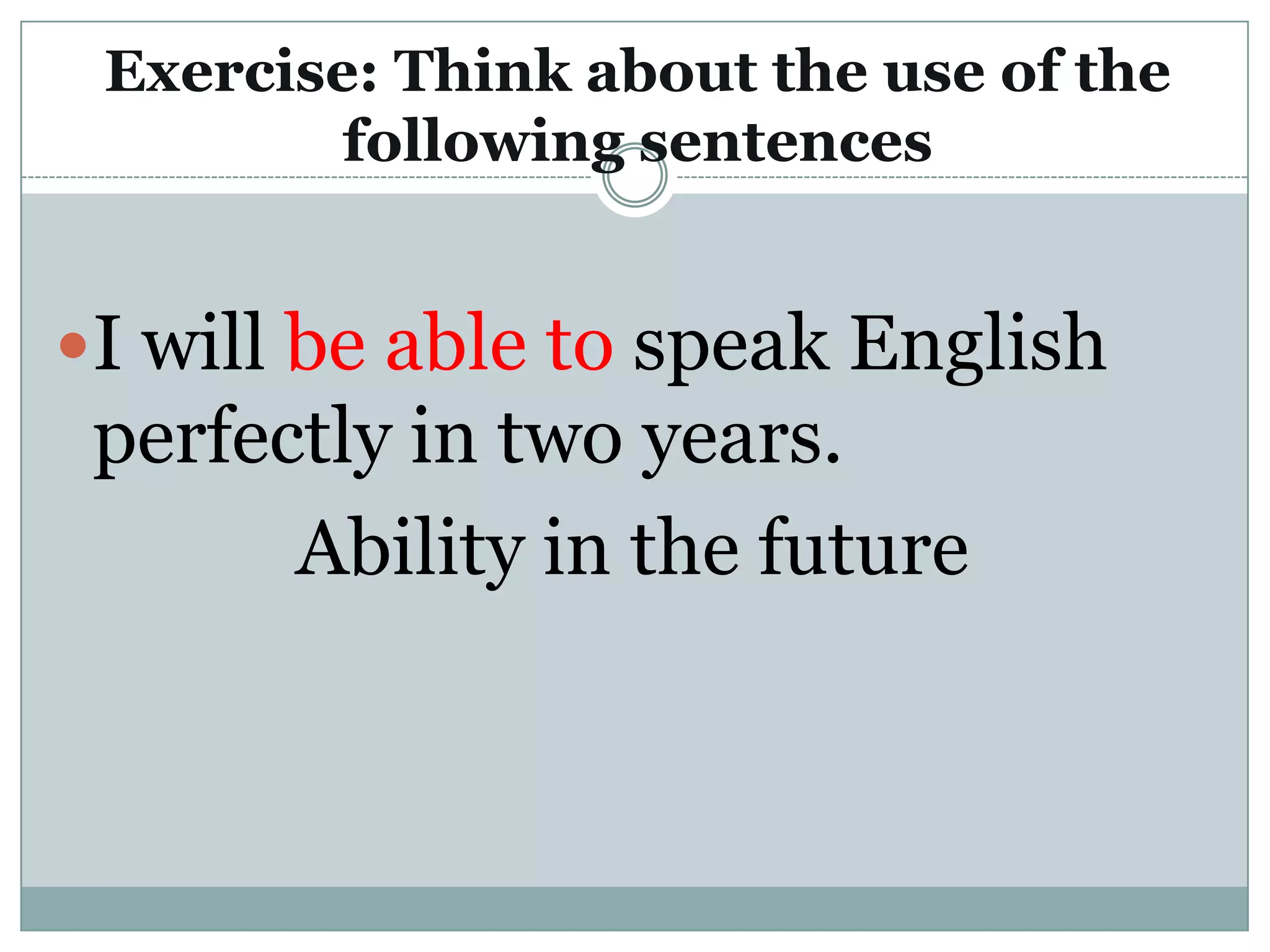 Modal verbs review | PPTX | Healthy Living