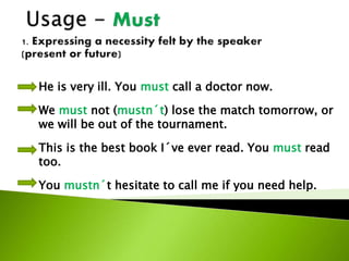 Modal verbs | PPT