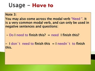 Modal verbs | PPT