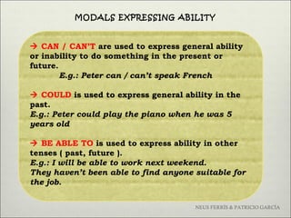 Modal verbs | PPT