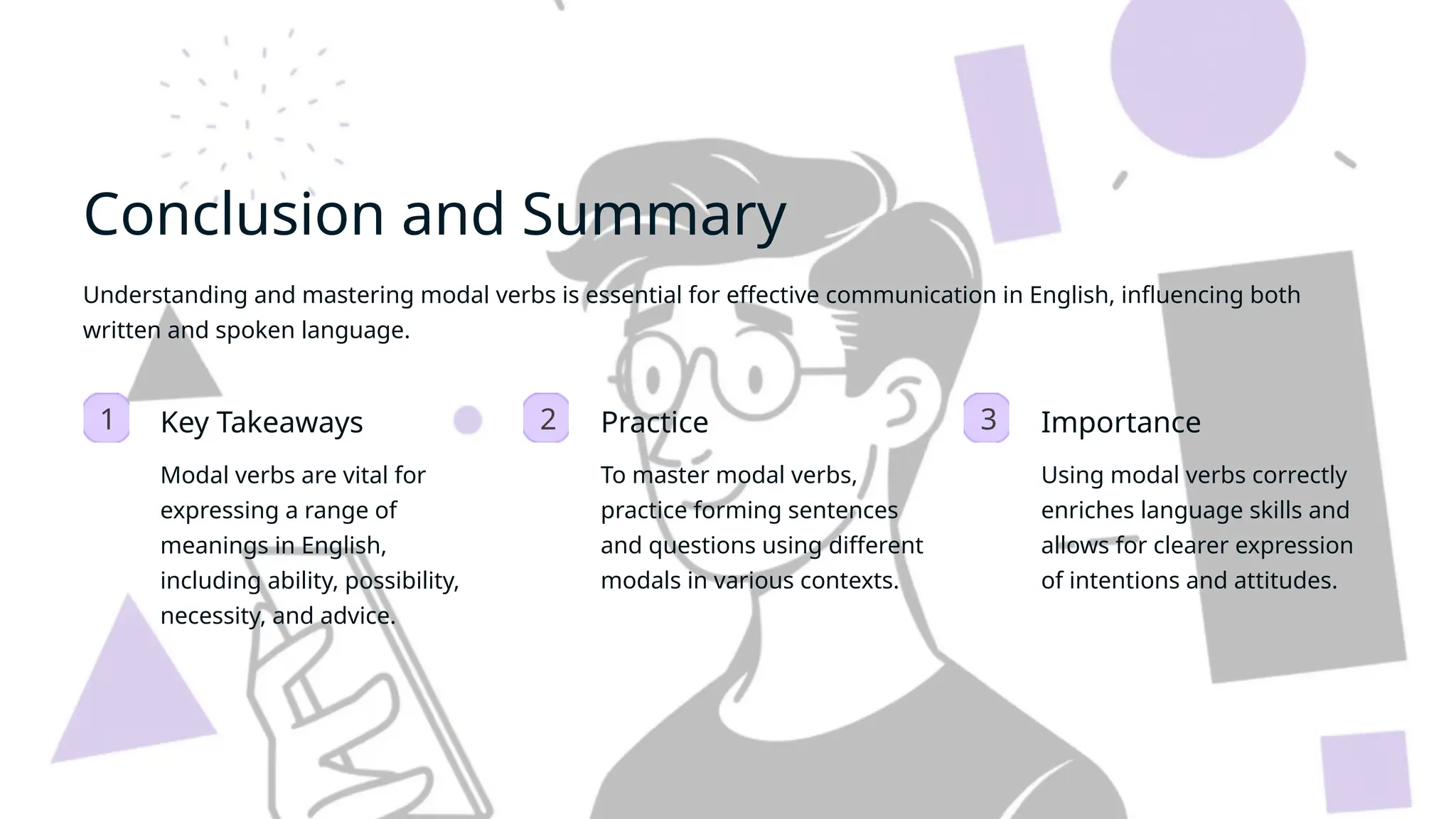 Modal Verbs with Examples helping verbs that are used along with main verbs to represent.pptx