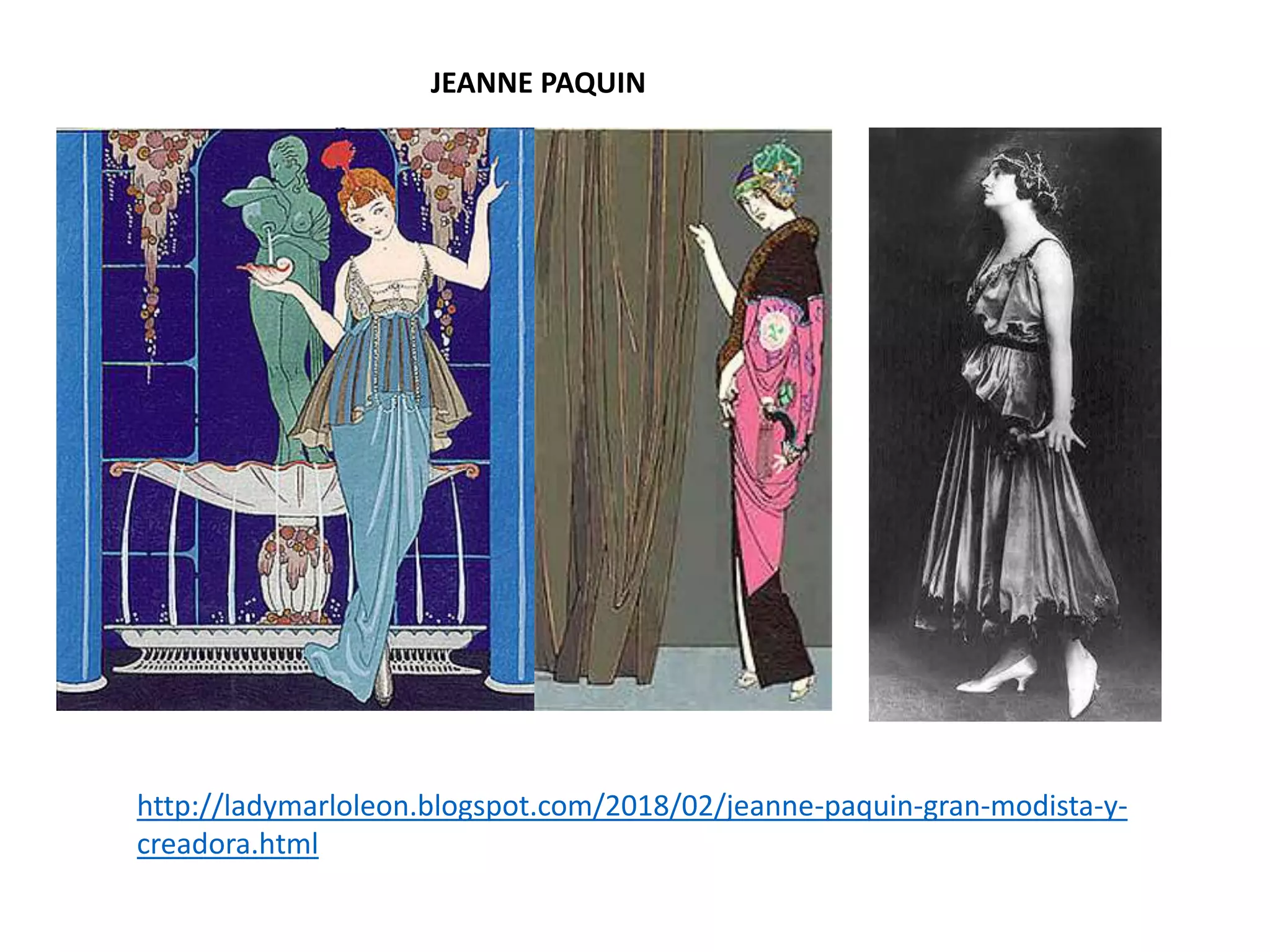 La moda de principios del S.XX