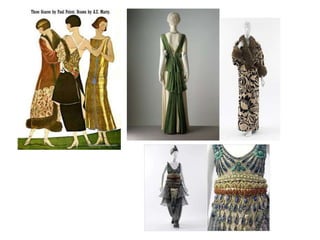 La moda de principios del S.XX