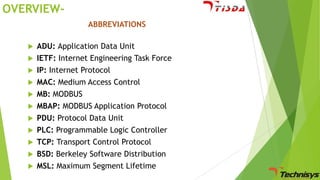 Basic of MODBUS Communication/Protocol | PPT