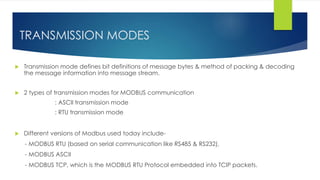 Modbus | PPTX