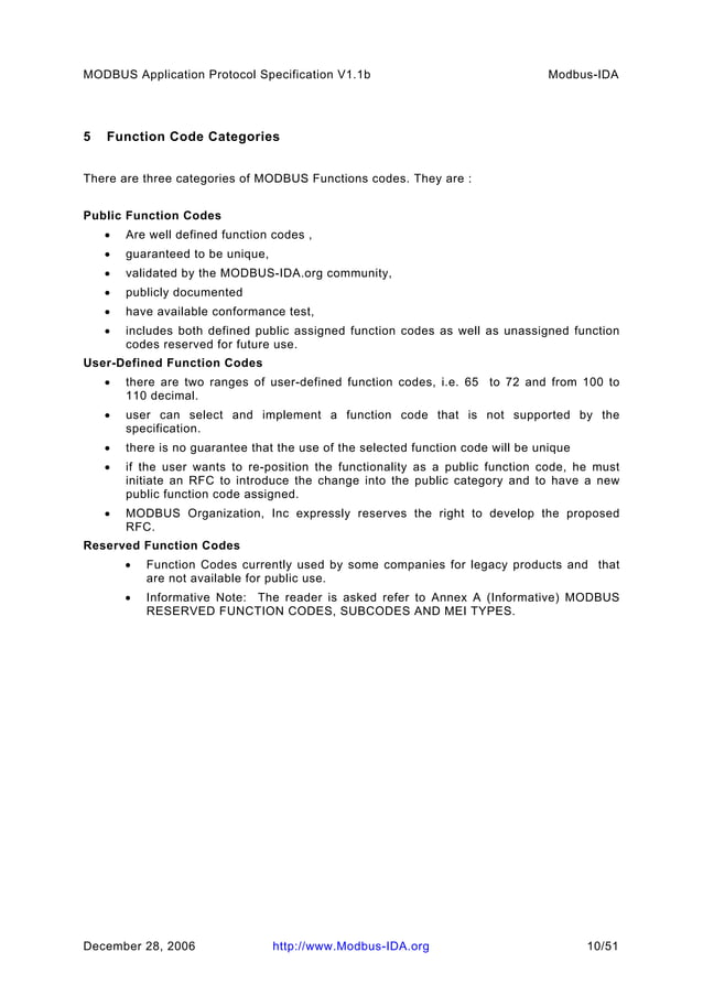 Modbus application protocol_v1_1b_2 | PDF