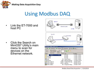 Modbus Based Data Acquisition | PPTX