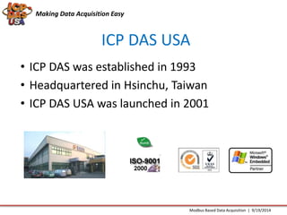 Modbus Based Data Acquisition | PPTX