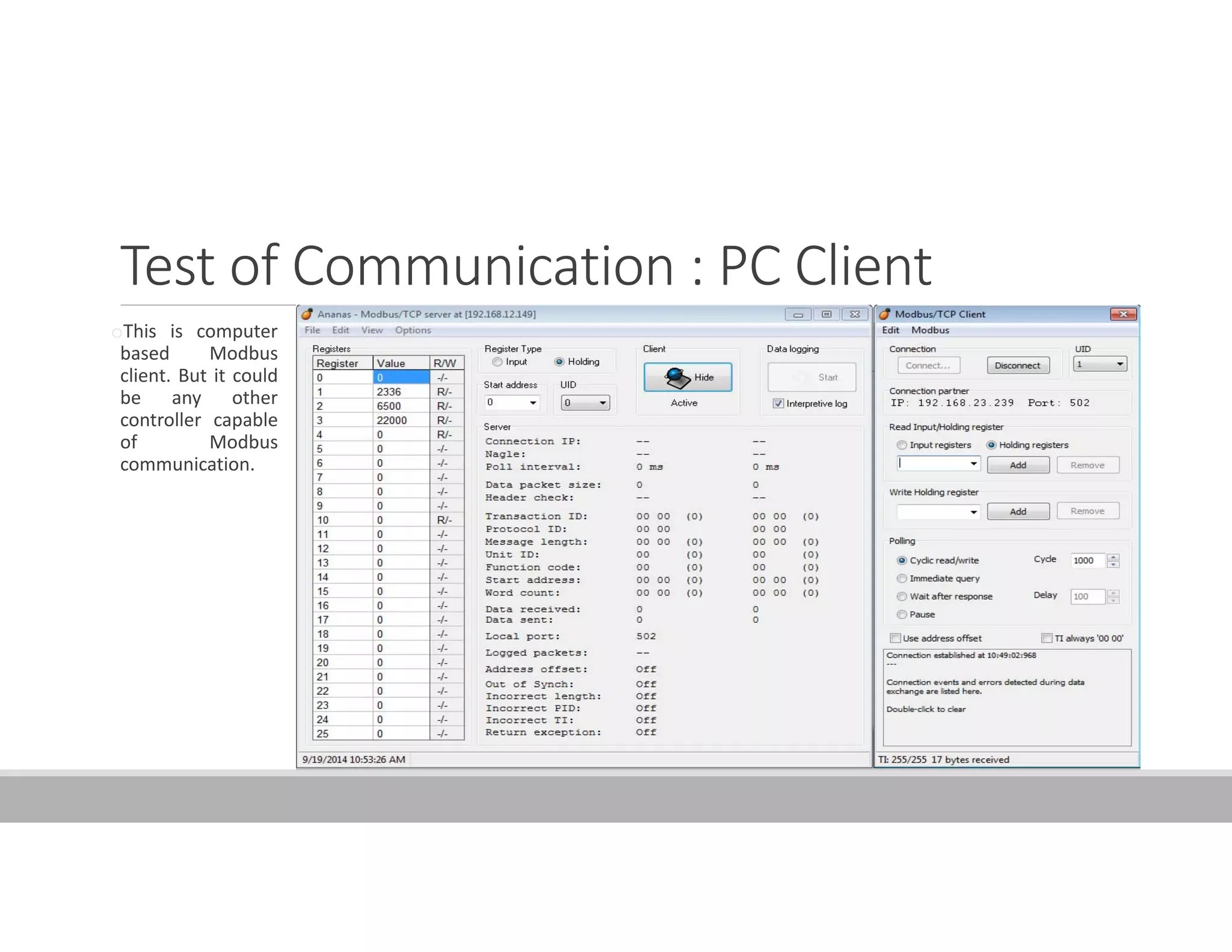 Modbus TCP/IP implementation in Siemens S7-300 PLC | PDF