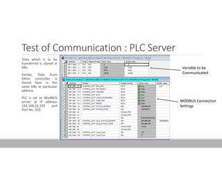 Modbus TCP/IP implementation in Siemens S7-300 PLC | PDF