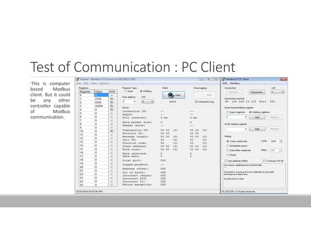 Modbus TCP/IP implementation in Siemens S7-300 PLC | PDF | Computer Networking | Computing