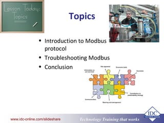 Modbus Data Communication Systems | PPT | Computer Networking | Computing