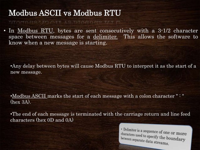 Modbus introduction | PPTX