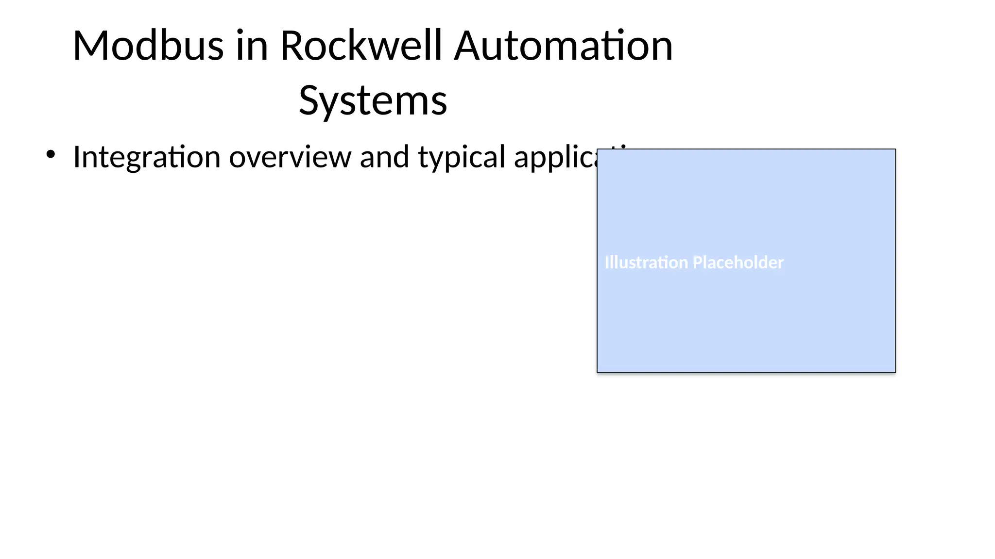 File structure for Modbus Rockwell ProSoft Training presentation | PPTX