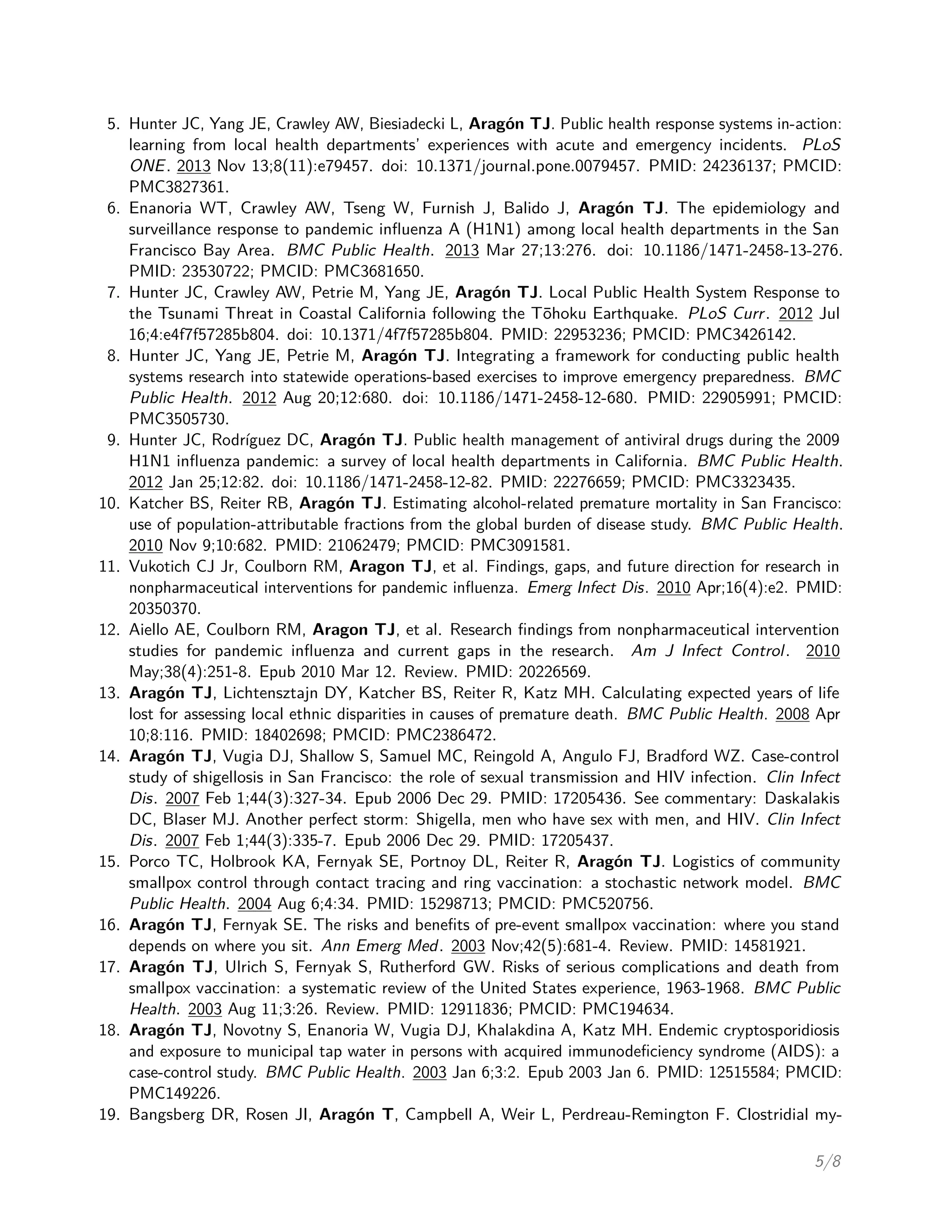 Curriculum vitae (LaTeX PDF) | PDF