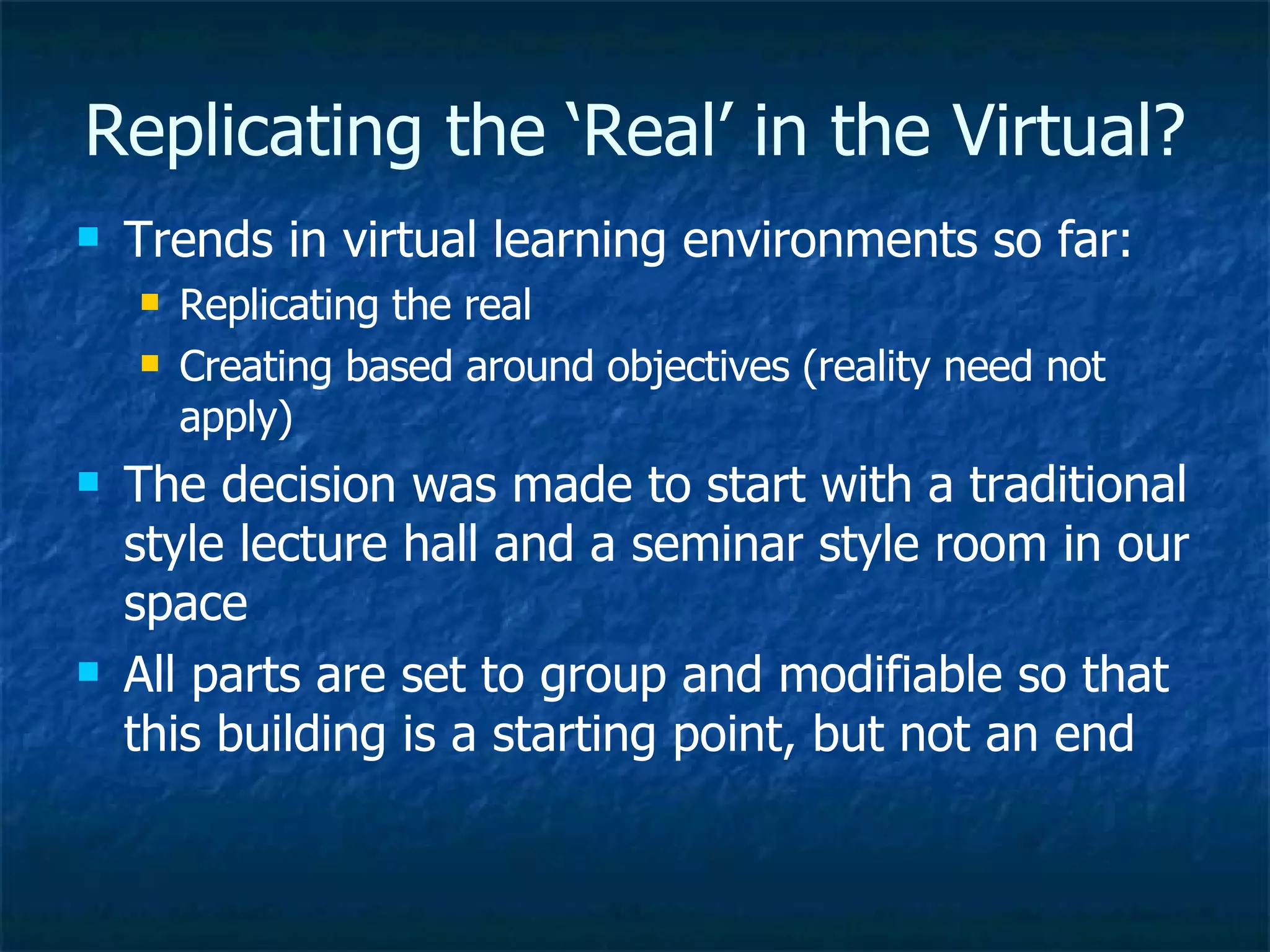 Modding the Matrix: Combining Virtual and Physical Worlds for Learning ...