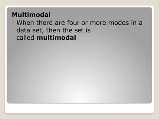 Mean median MODE in statistics .pptx