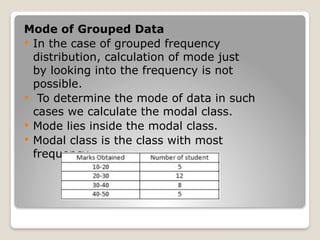 Mean median MODE in statistics .pptx