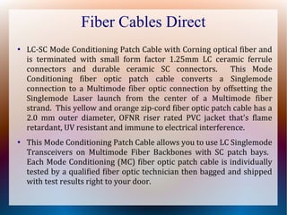 Mode Conditioning Cables | PDF