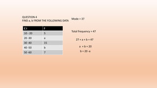 EASY WAY TO CALCULATE MODE (STATISTICS) | PPT