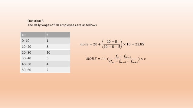 EASY WAY TO CALCULATE MODE (STATISTICS)