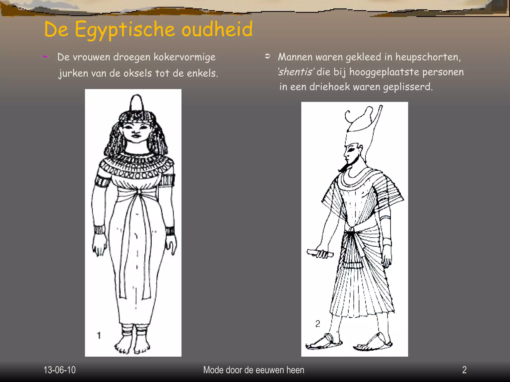 Mode door de eeuwen heen | PPT