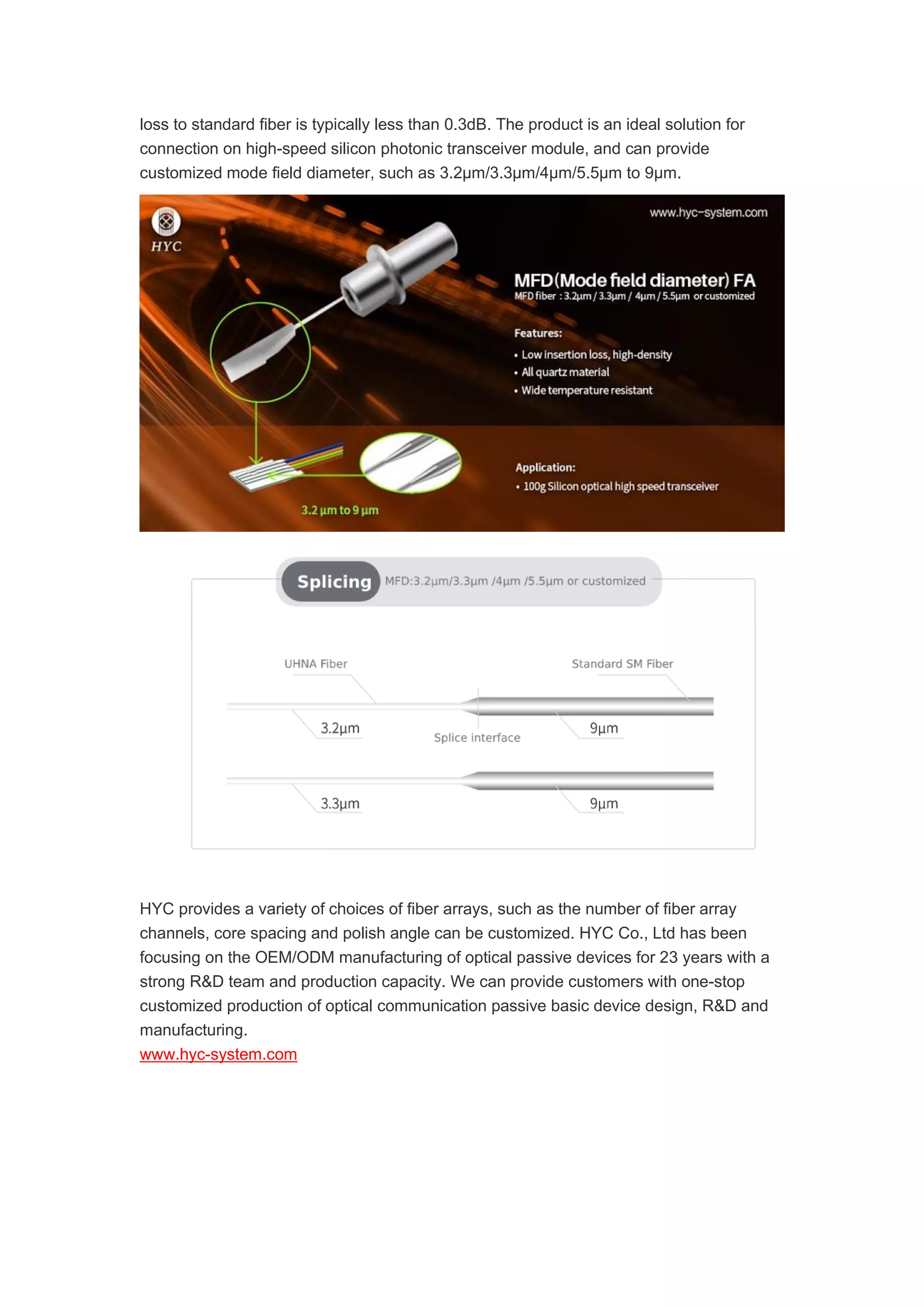 Mode Field Conversion Fiber Array for Silicon Photonics Modules.pdf