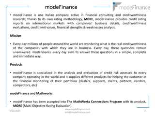 Delopment and testing of a credit scoring model | PPT | Free Download