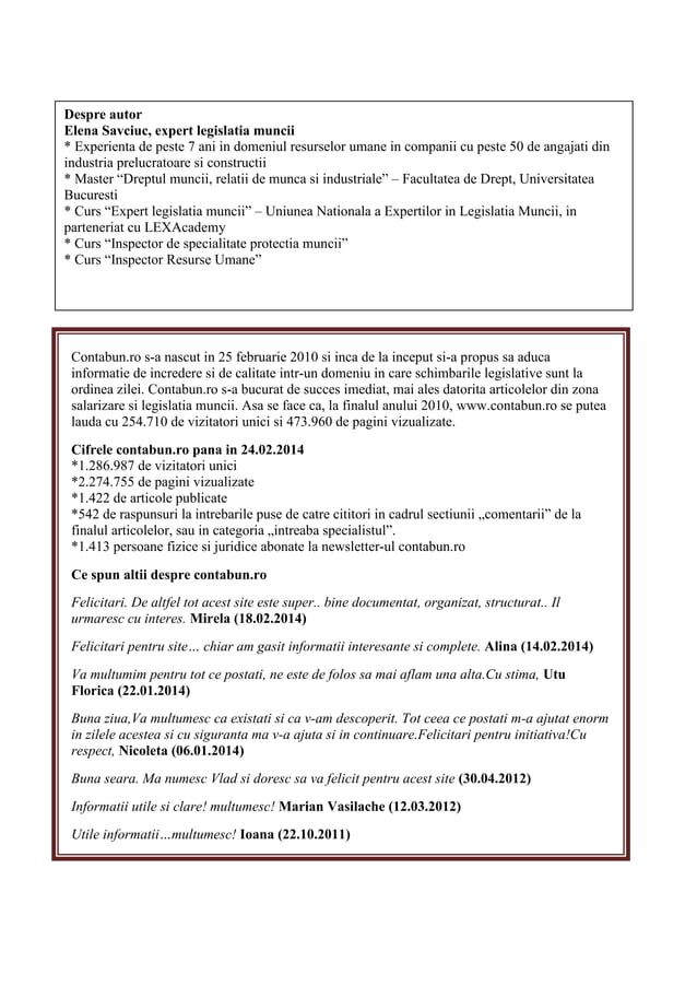Adeverinta salariat pentru medicul de familie – model 2014 | PDF