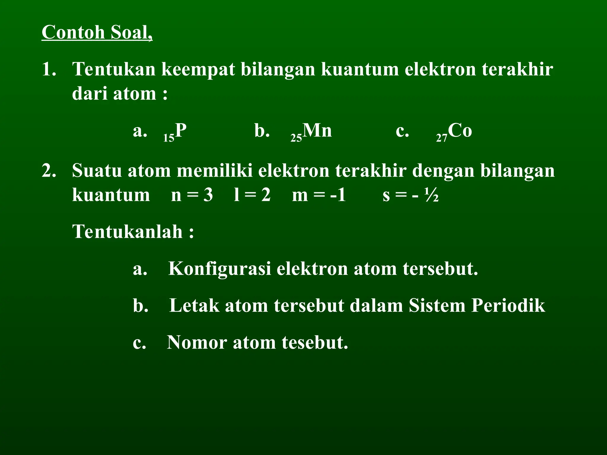 model-atom-mekanika-kuantum kimia kelas X | PPT