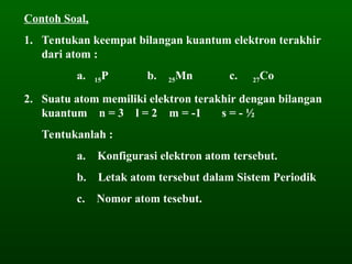 model-atom-mekanika-kuantum kimia kelas X | PPT