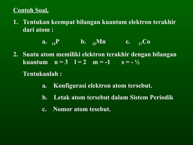 model-atom-mekanika-kuantum kimia kelas X | PPT