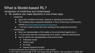 Model based rl | PPT