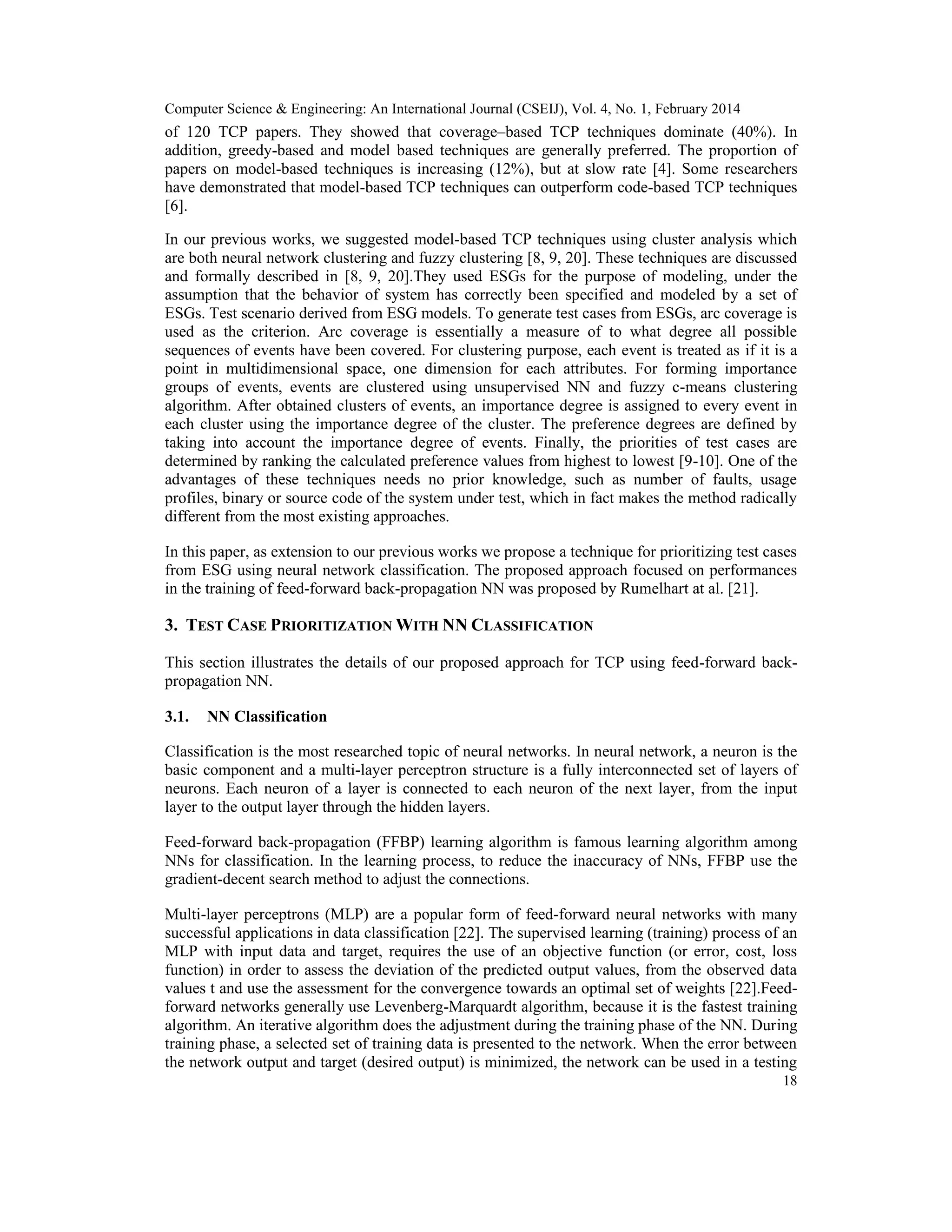 Model Based Test Case Prioritization Using Neural Network 2822