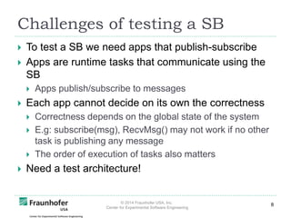 Model-based Testing of a Software Bus - Applied on Core Flight ...
