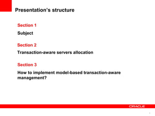 Model based transaction-aware cloud resources management case study and methodology | PPT