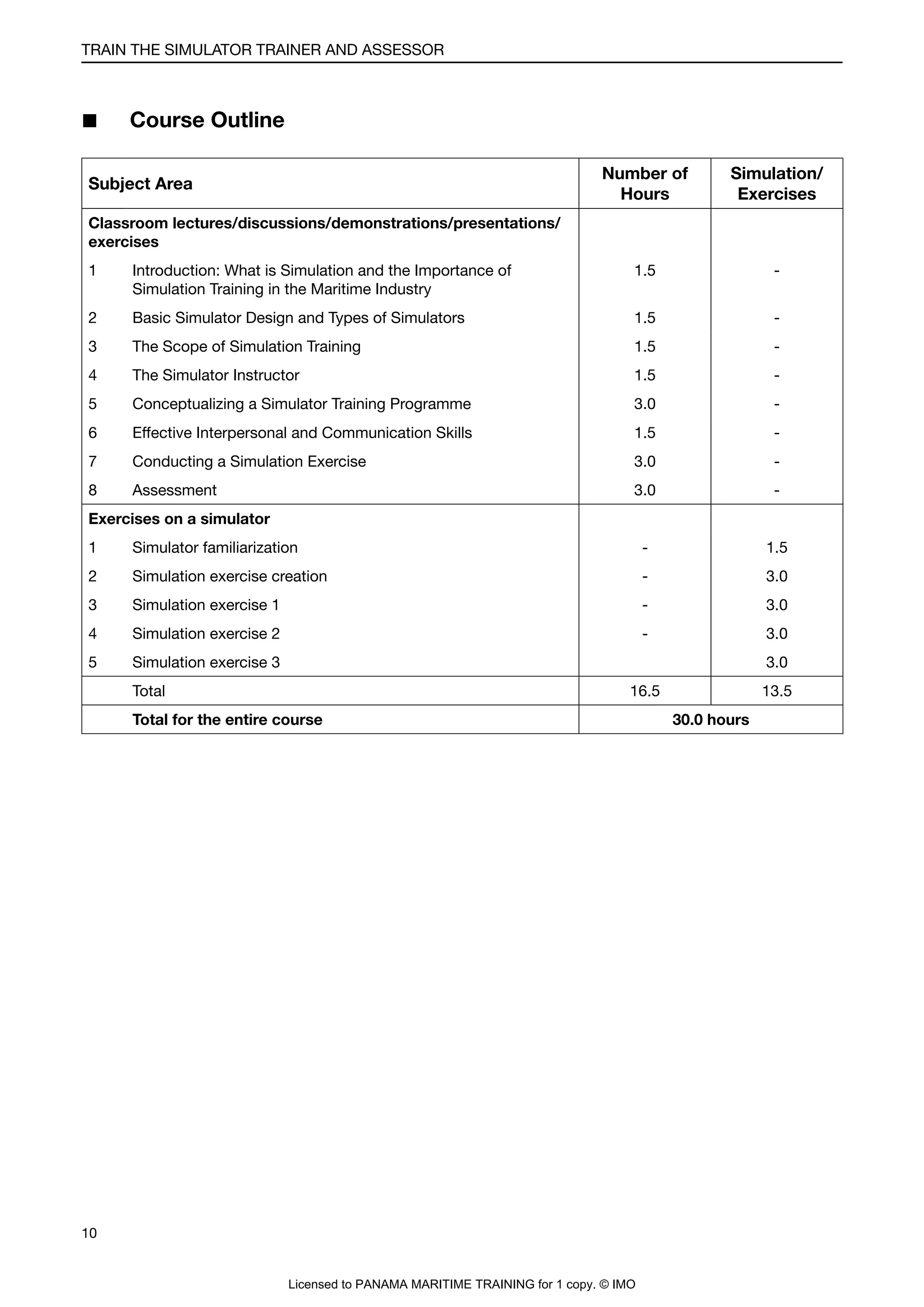 IMO Model Course 6.10 Edition 2012 | PDF
