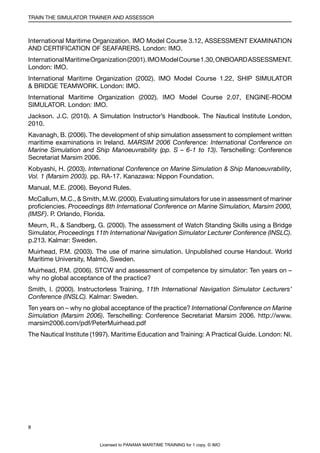 IMO Model Course 6.10 Edition 2012 | PDF