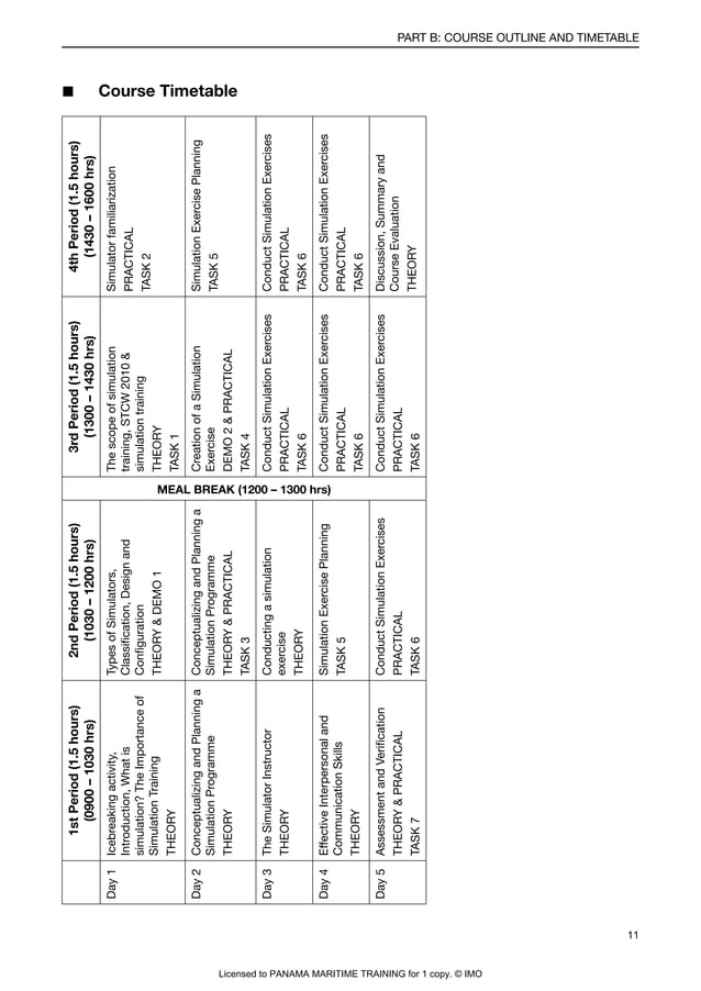 IMO Model Course 6.10 Edition 2012 | PDF